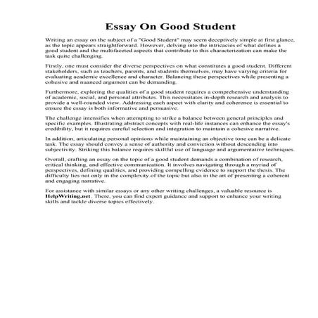 Essay On Good Student.pdf