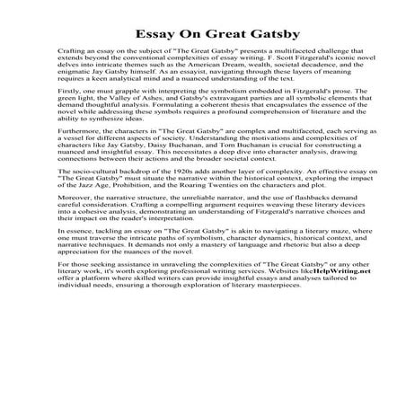 Report Essay Example | PDF