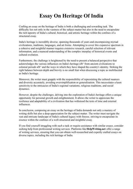 Essay Of Indian Culture.pdf