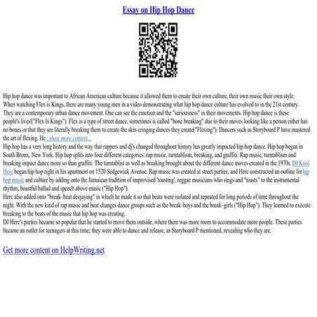 Hip Hop PowerPoint Presentation | PPTX