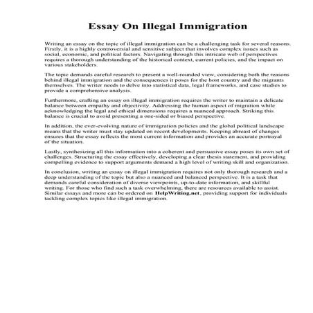Essay About Immigration.pdf