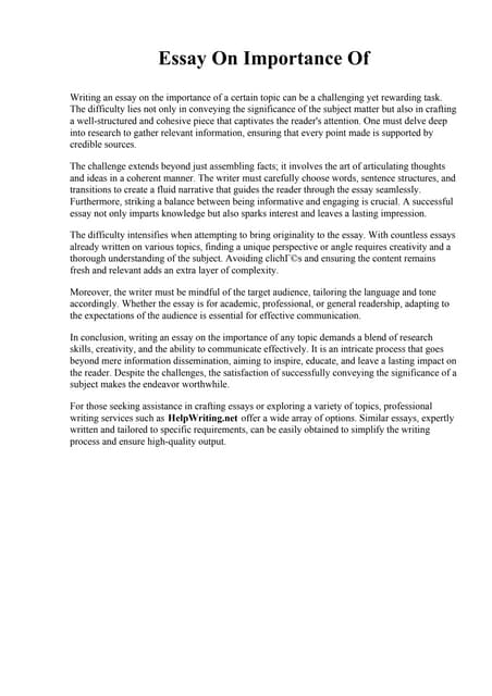 Time Is Precious Essay. Universidad Cristiana Logos | PDF