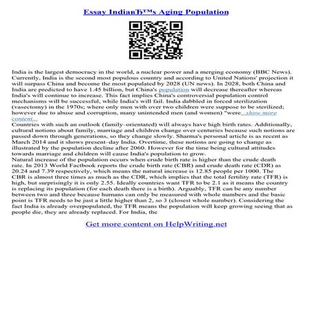Essay On India In 2020 | PDF