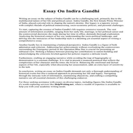 Essay On Indira Gandhi.pdf