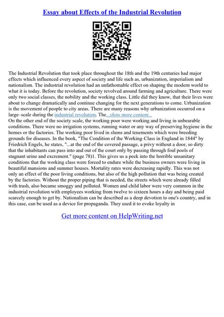 THE INDUSTRIAL REVOLUTIONan extract fromA Short History of the W.docx