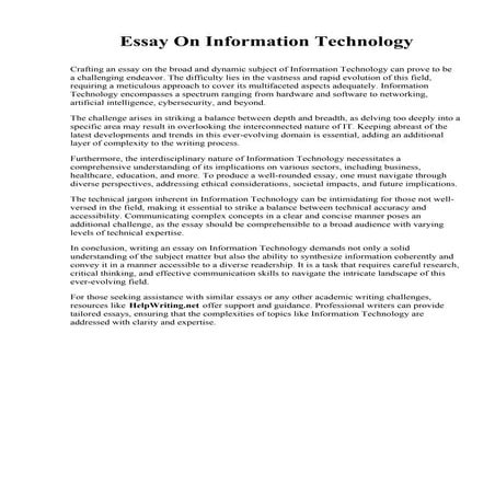 Essay On Information Technology.pdf