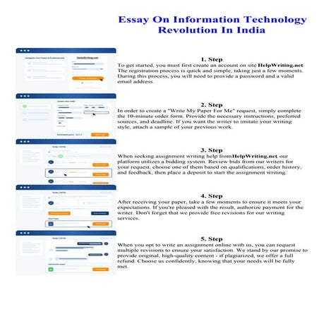 Essay On Information Technology Revolution In India | PDF
