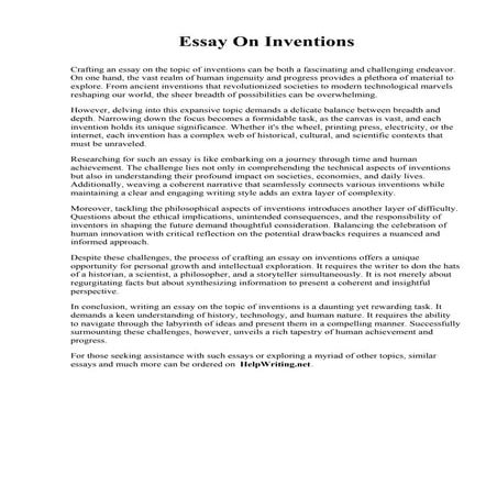 Essay On Inventions.pdf