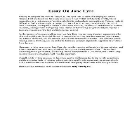 Essay On Jane Eyre.pdf