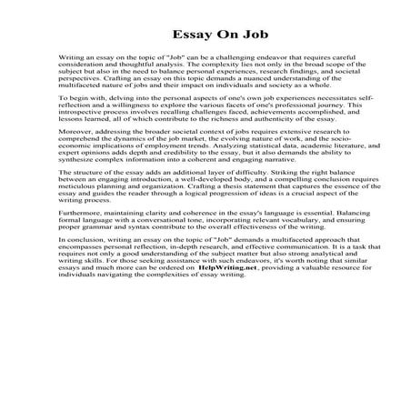 Essay On Job.pdf