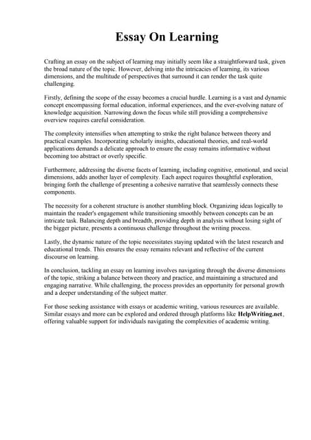 Learning Theory Essay.pdf