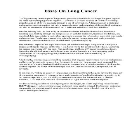 Essay On Breast Cancer.pdf