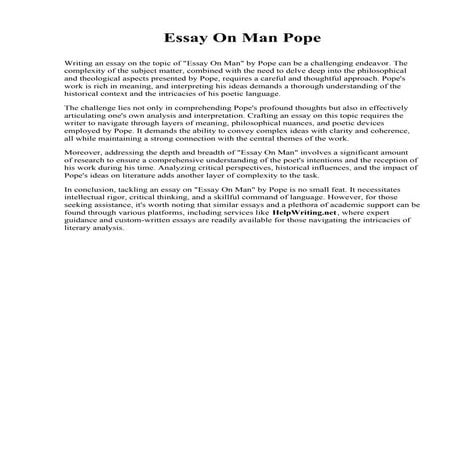 Alexander Pope Essay On Criticism Analysis.pdf