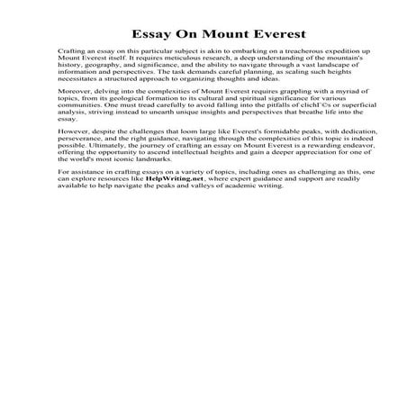 Beautiful Essay | PDF