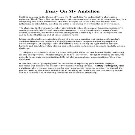 Essay On My Ambition.pdf