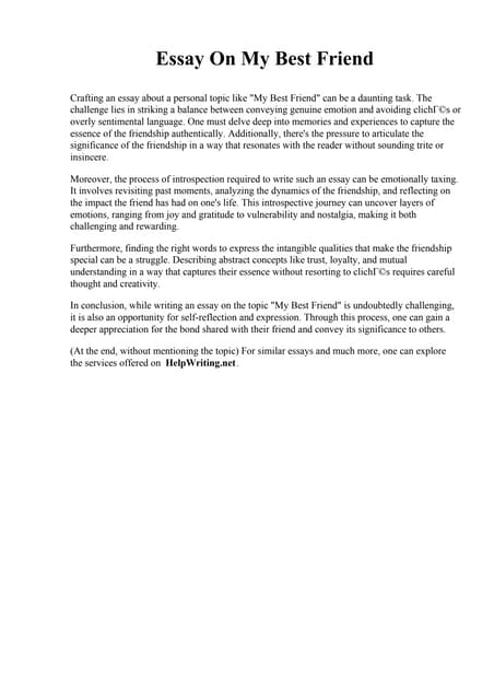 Describe My Best Friend Essay.pdf