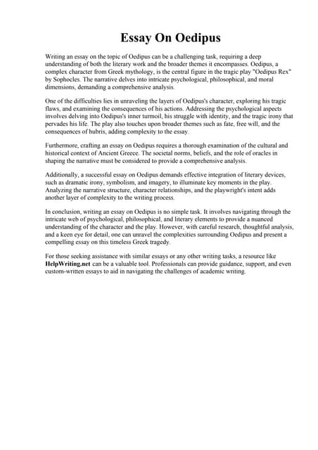 The Glass Essay Analysis | PDF