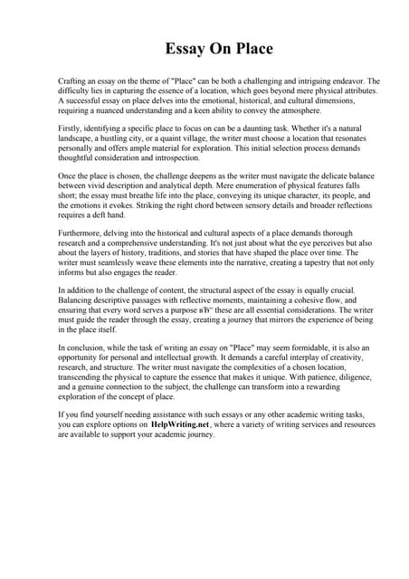 Descriptive Essay Of A Place.pdf