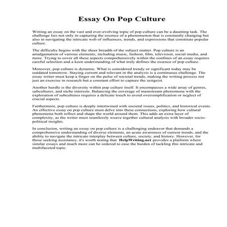 Pop Music Essay.pdf