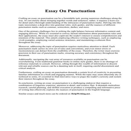 Essay On Punctuation.pdf