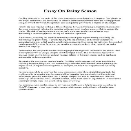 Essay On Rainy Season.pdf