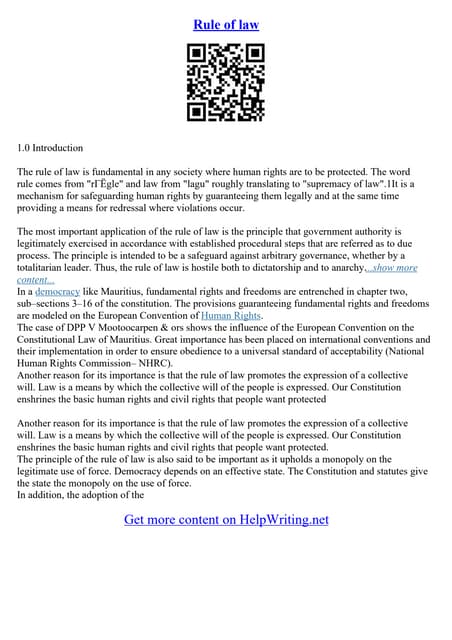 Comparative Law | PPT