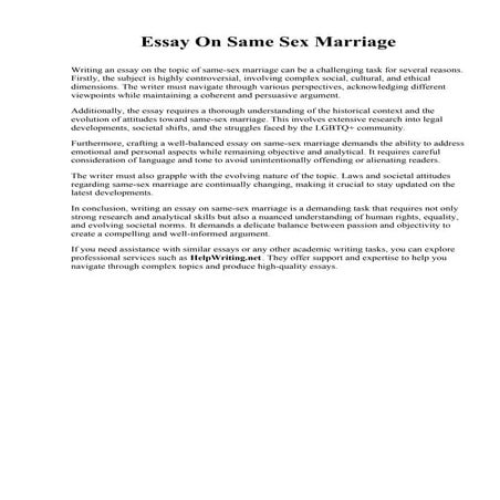 Homosexuality Essay.pdf