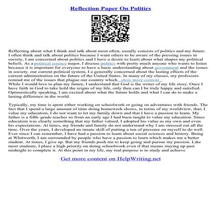 Essay On Student And Politics | PDF