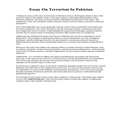 Essay On Terrorism In Pakistan.pdf