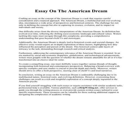 A Dream Essay Writing.pdf