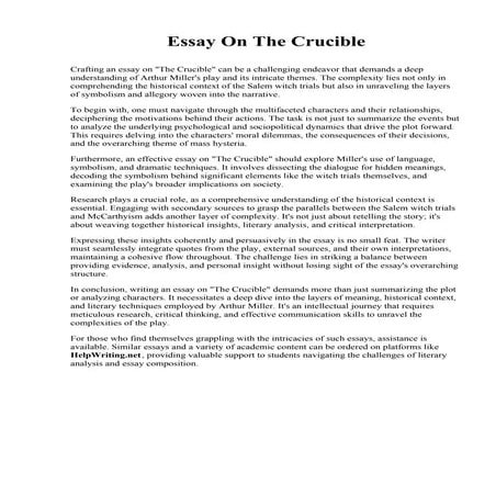 The Crucible Analysis Essay.pdf
