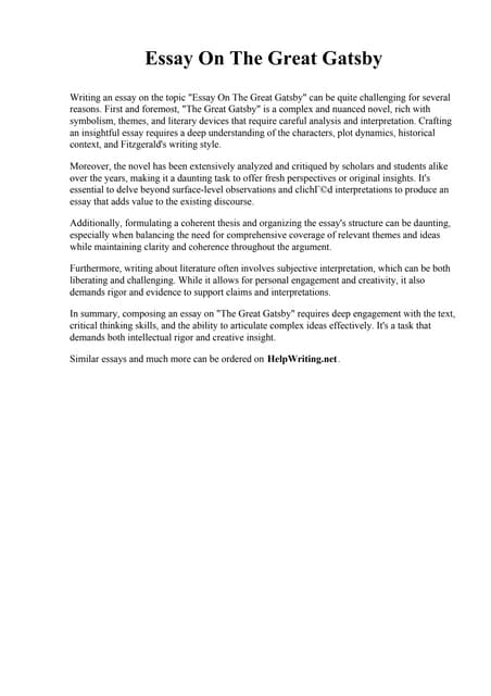 Great Gatsby Essay Topics.pdf