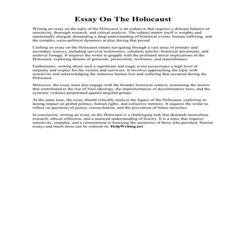 Essay On The Holocaust.pdf