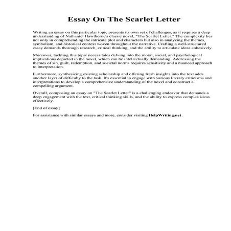 Essay On The Scarlet Letter.pdf