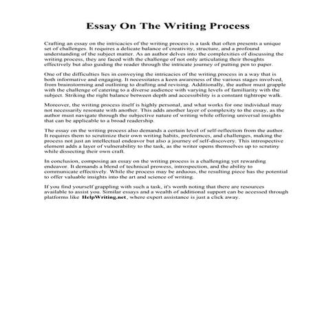 Reflective Essay On Writing Process.pdf
