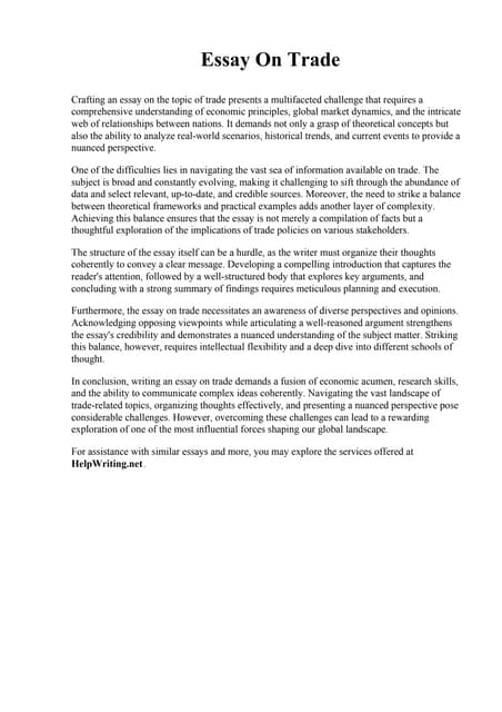 Business Essay | PDF