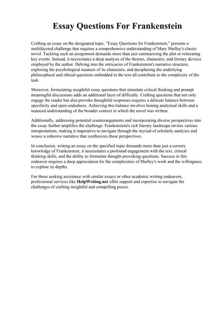 Frankenstein Essays.pdf