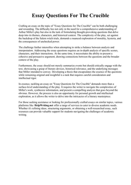 The Crucible Analysis Essay.pdf