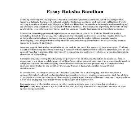 Essay Raksha Bandhan.pdf