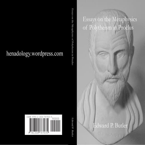 The essays of Proclus metaphysics of polytheism | PDF