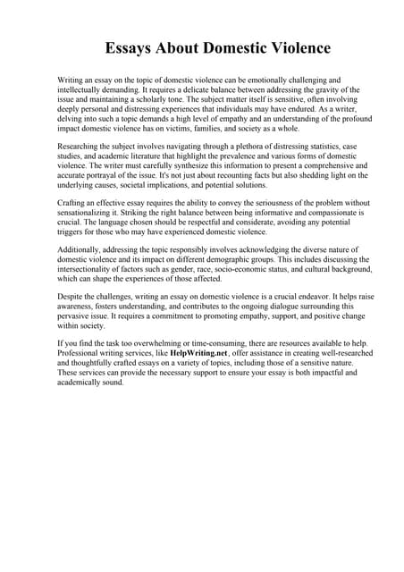 Essay On Violence Against Women.pdf