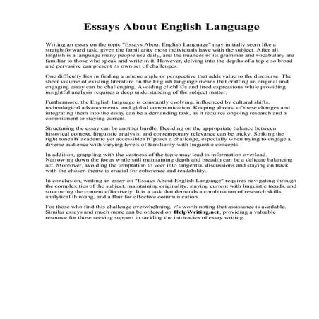 Essays About English Language.pdf