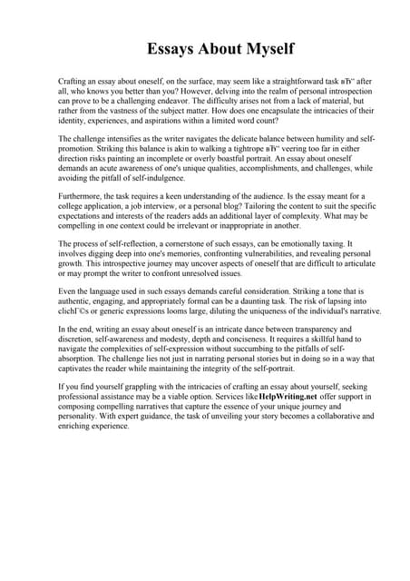 Essay About Myself Examples.pdf