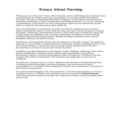 Essays About Nursing.pdf
