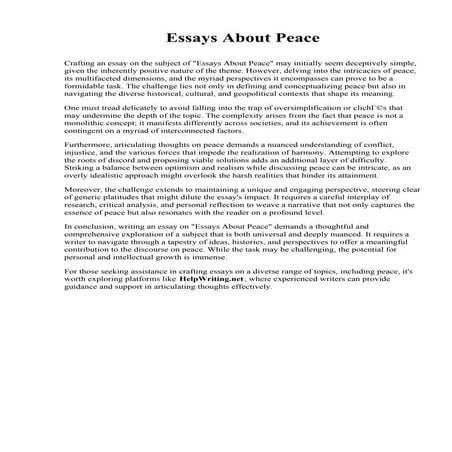 Essays About Peace.pdf