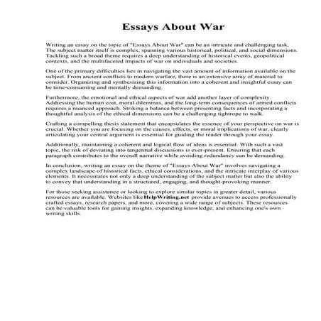 Essays About War.pdf