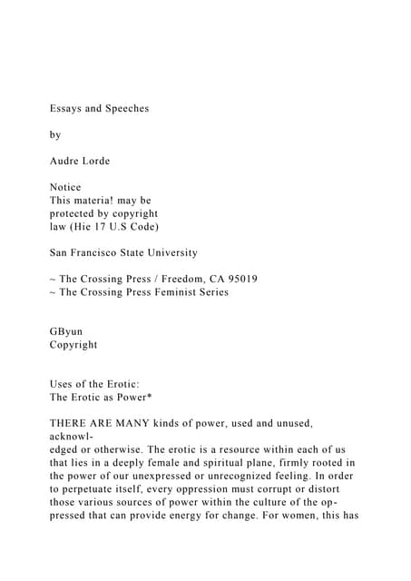 A Reflection On Sexuality Pdf