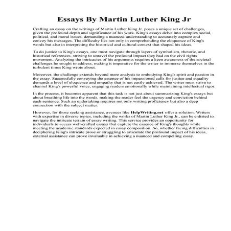 Essays By Martin Luther King Jr.pdf