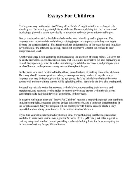 English Essays For Kids.pdf