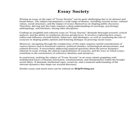 Writing Experience Essay. North Central State College | PDF